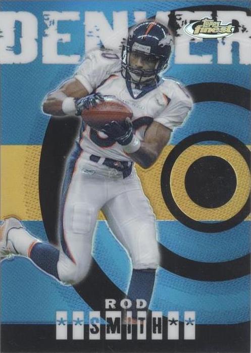 2004 Topps Finest - Rod Smith #21 Gold Refractor /50 for sale online | eBay