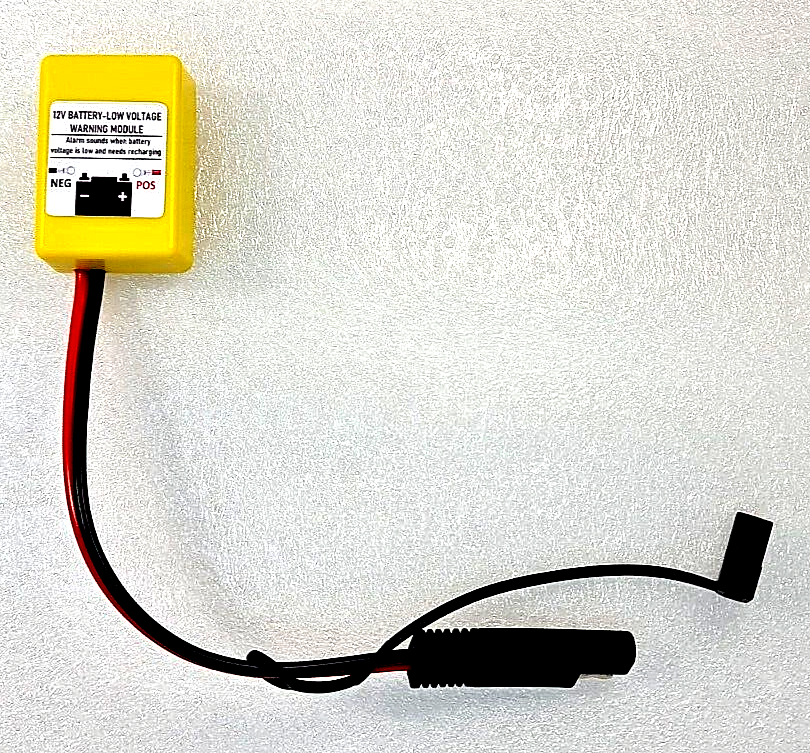 Car, Motorbike BATTERY ALARM - 12 volt battery Low Voltage Warning ...