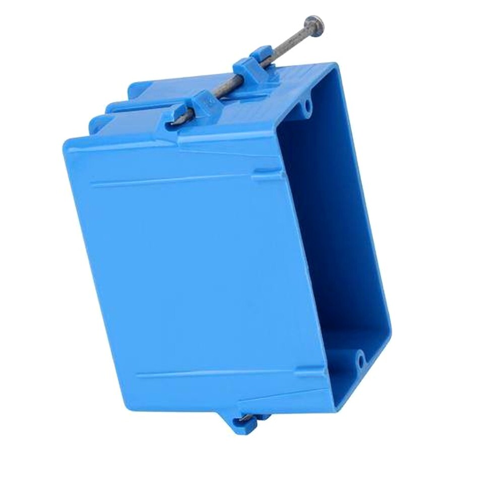 Blue Plastic Electrical Connection Boxes
