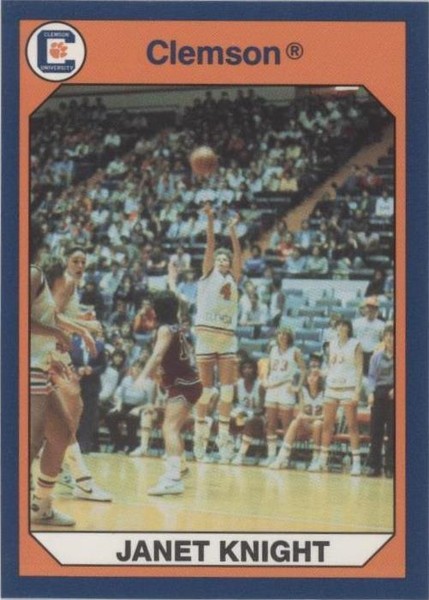 1990 Collegiate Collection Clemson Tigers - #193 Janet Knight (RC) for ...