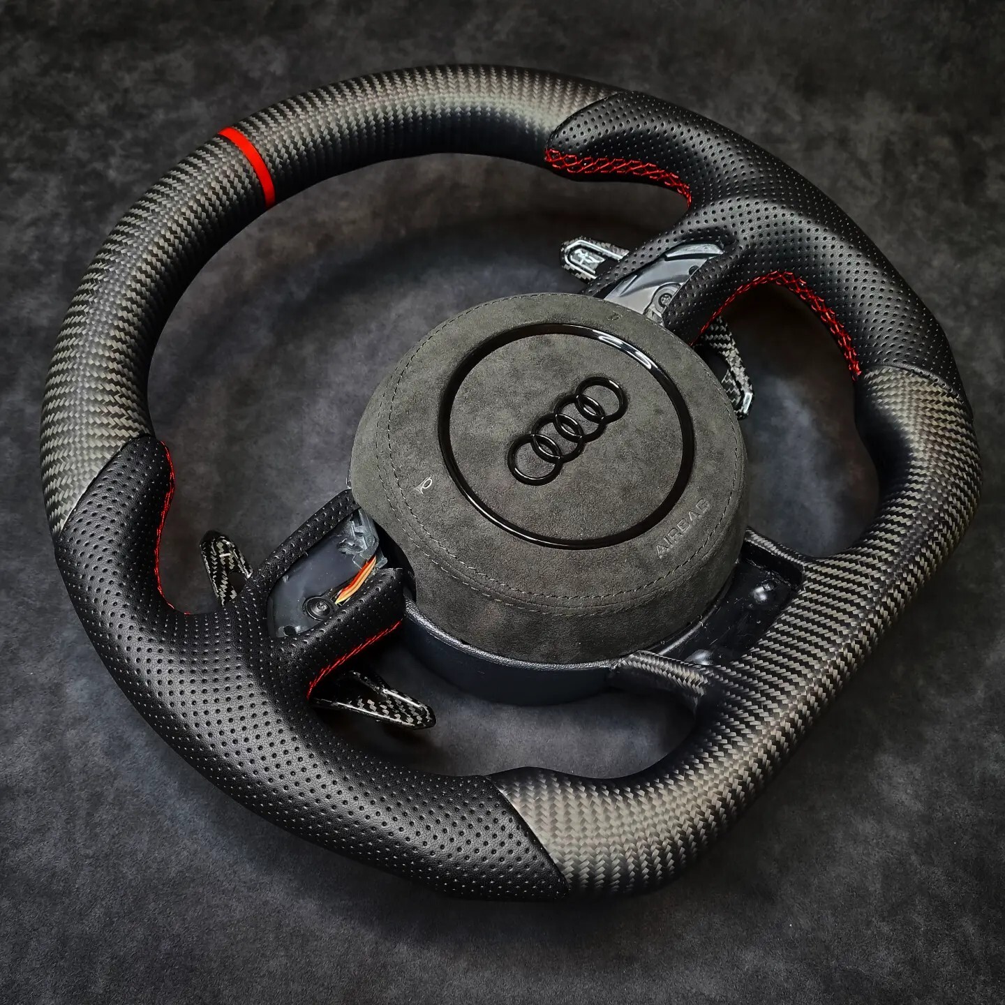 Audi S3 8V S4 S5 B9 RS3 RS4 RS5 Carbon Steering Wheel | eBay