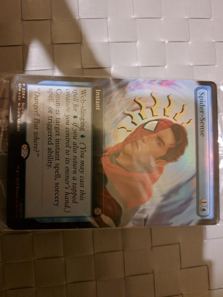 12x Magic The Gathering Marvel Spiderman: Spider Sense - Buy A Box ...