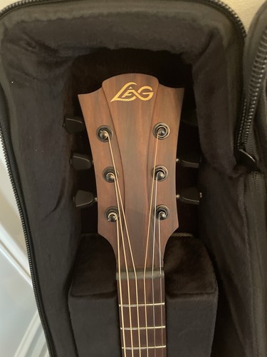 Lag Parlor Electric Guitar/ New condition with Factory case. | eBay