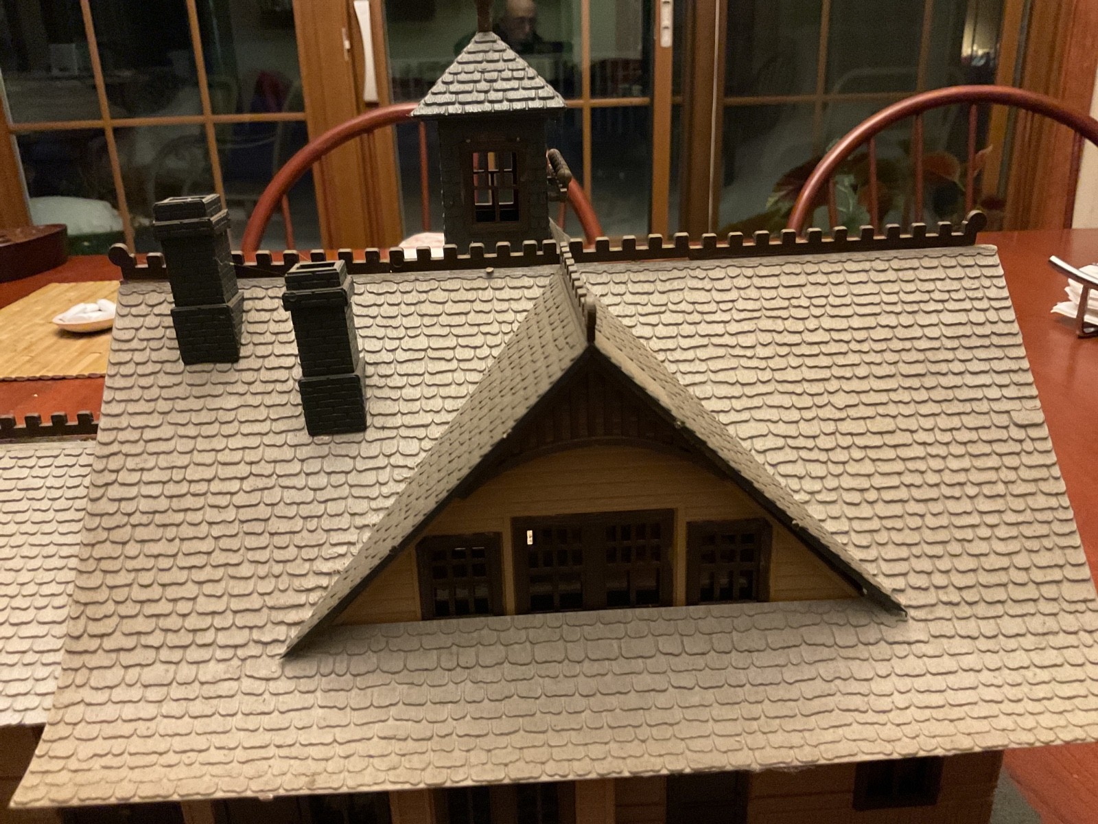 Vtg Lionel O Gauge Large Train Station by Pola, Germany 23”L x 9” D, H ...