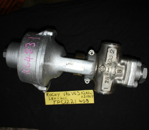 Airtec Rocky TPC-2221-40B 1.5" DN40 BSPT 3 way piston actuated valve ...