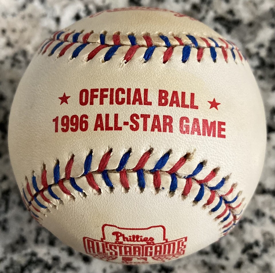 MIKE PIAZZA AUTO SIGNED 1996 ALL STAR GAME BASEBALL w/COA with MVP ...