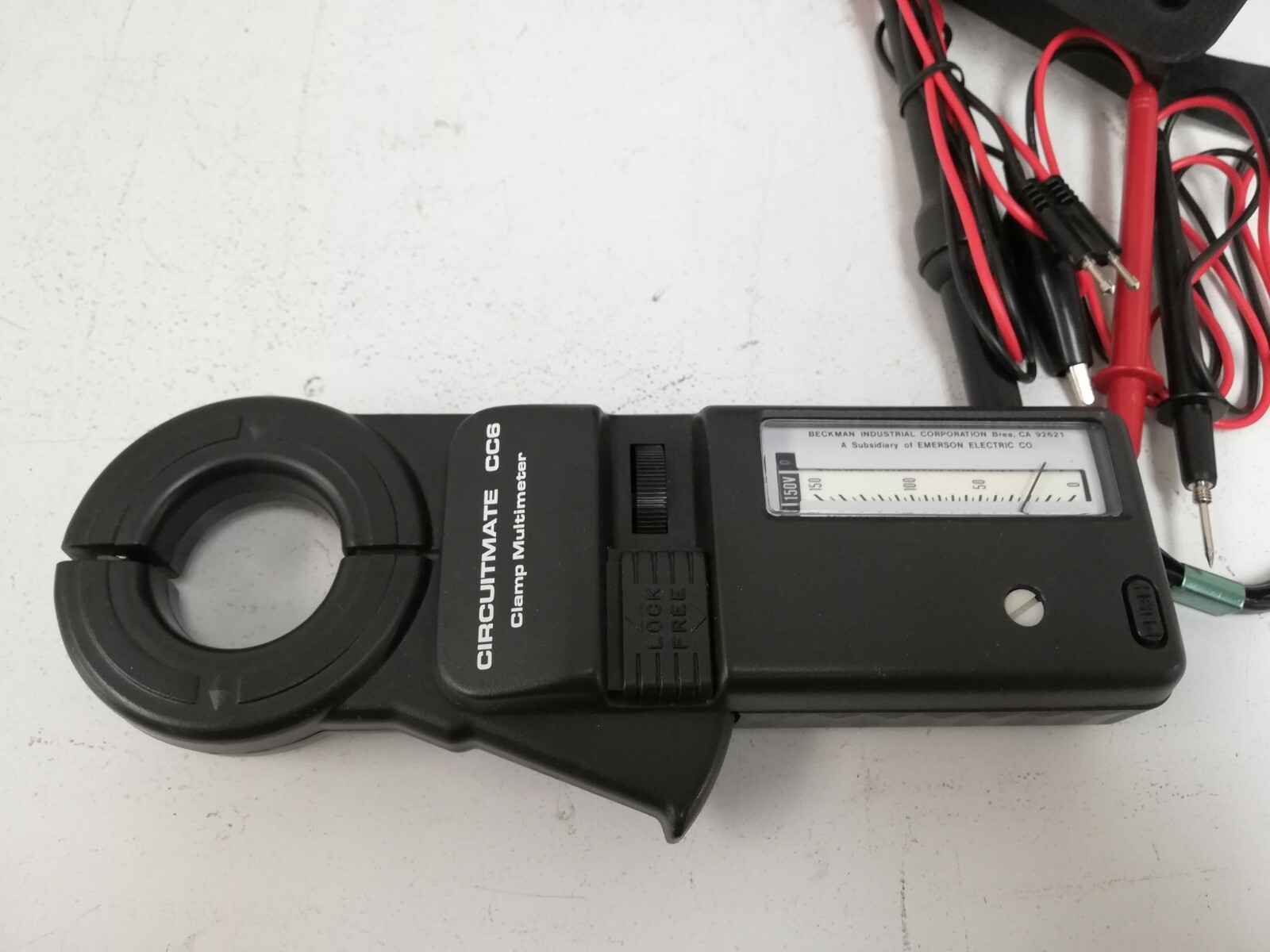 Vintage circuitmate CC6 Clamp Multimeter w/ Case Tested | eBay