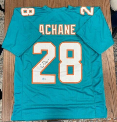 Devon Achane Authentic Signed Pro Style Jersey Autographed Beckett COA ...