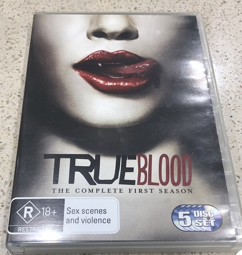 True Blood : Season 1 (DVD, 2009, 5-Disc Set) Very Good Condition ...