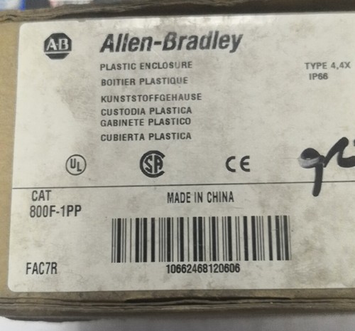 1pcs New Allen-Bradley PLASTIC ENCLOSURE 800F-1PP | eBay