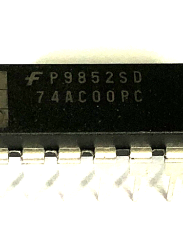 5 ea Onsemi Fairchild 74AC00PC Logic Gate Qd 2-Input NAND Gate IC Chip ...