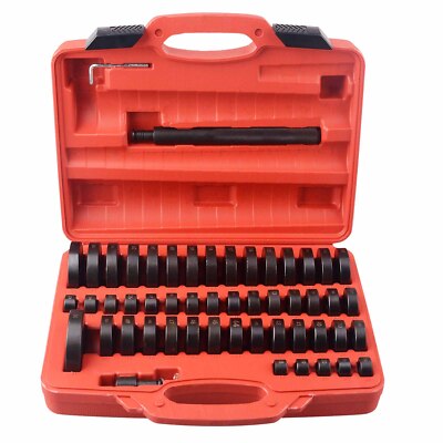 52Pc Custom Bushing Bearing Seal Driver Push Press Disc Tool Set 18 ...