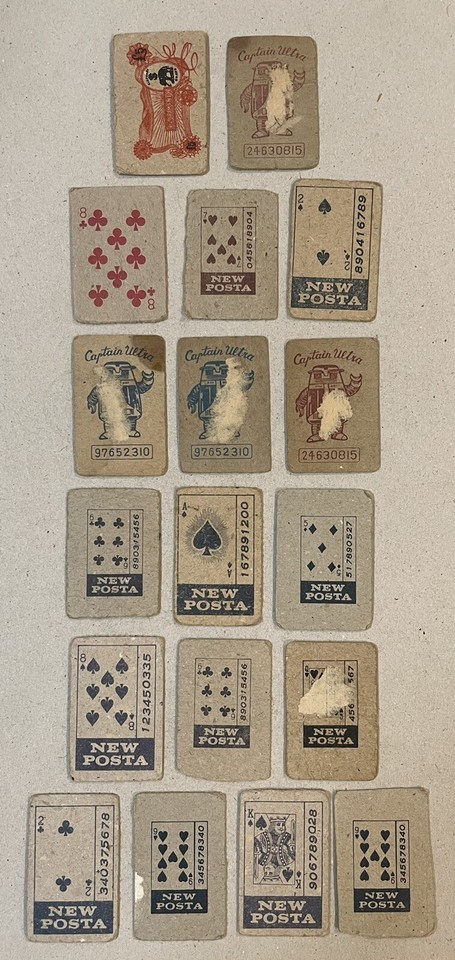 1970's Japanese Menko card game x 18 pcs Asian Edition | eBay