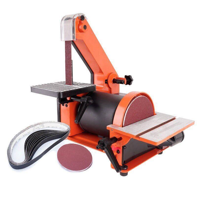 Sand Disc Machine Abrasive Belt Machine Small Woodworking Desktop ...