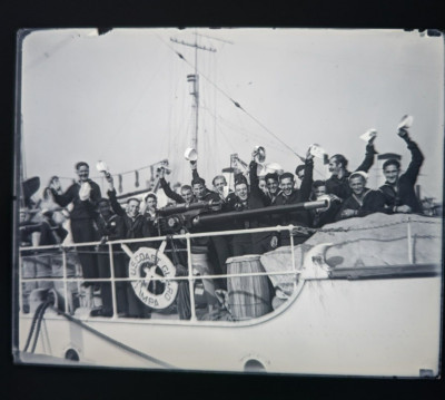 Vintage GLASS NEGATIVE PHOTO USS Tampa 1924 NAVY YARD Boat D.M.B 012 | eBay