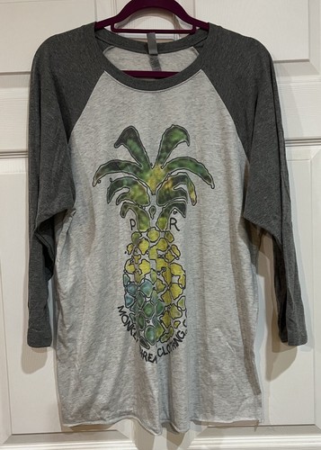 Monkey Threads Men’s XL Jersey 3/4 Sleeve Puerto Rico Soft! | eBay