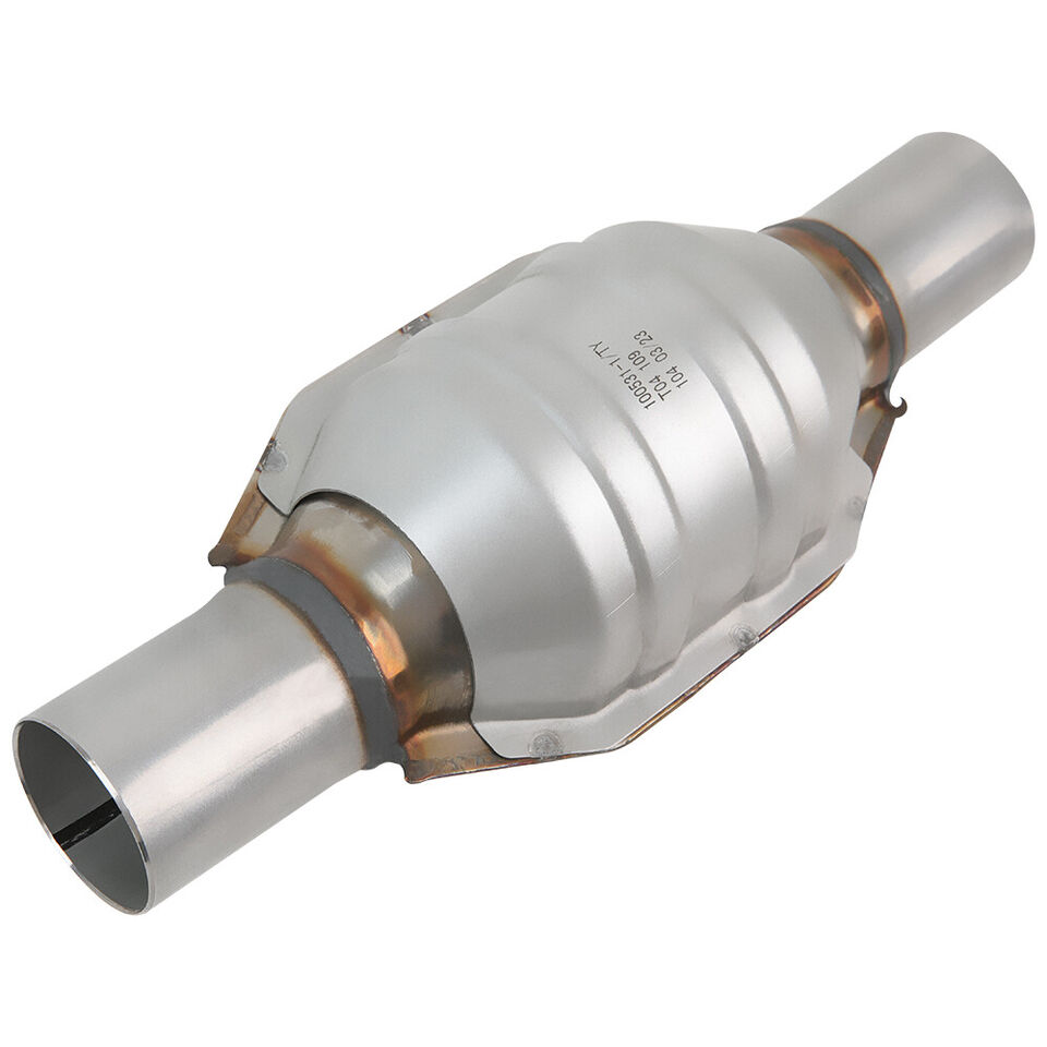 2'' Catalytic Converter + Heat Shield Inlet/Outlet For Dodge Ram 1500 ...