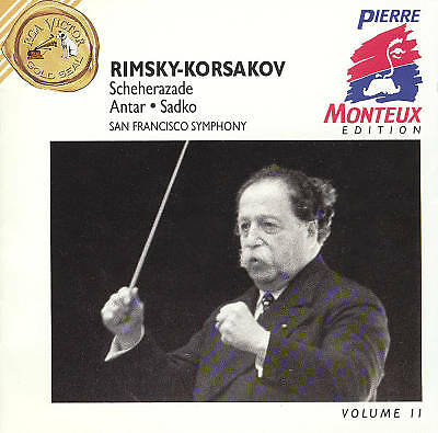 Rimsky-Korsakov: Scheherazade; Antar; Sadko by Pierre Monteux (CD) for ...