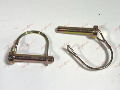 ATV SNOW PLOW PUSH TUBE PINS 3/8 X 2 Inch works with KFI Kolpin Open ...