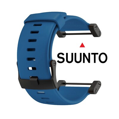 New 24mm SUUNTO Core Rubber Strap NAVY BLUE Diver Watch Band PVD ...