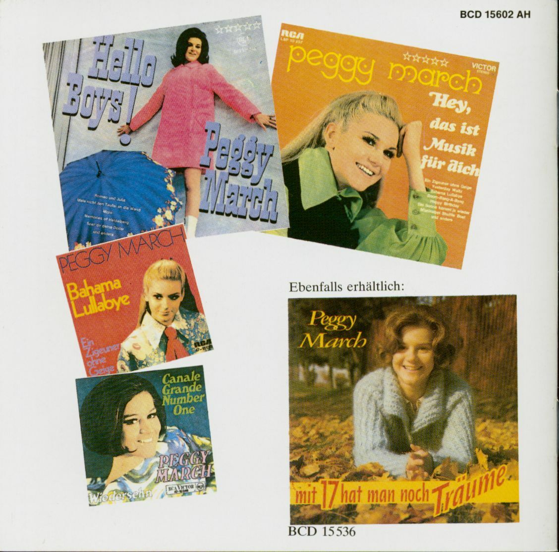 Peggy March - Memories Of Heidelberg 1966-1969 (CD) - Deutsche Oldies ...