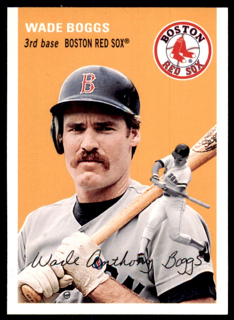 2012 Topps Archives Wade Boggs Baseball Card Boston Red Sox #43 | eBay