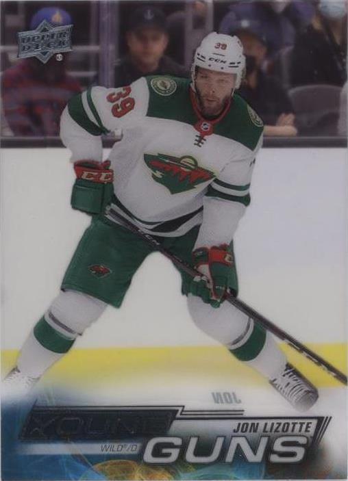 2022-23 Upper Deck Series 2 - Young Guns Jon Lizotte #488 Clear Cut (RC ...