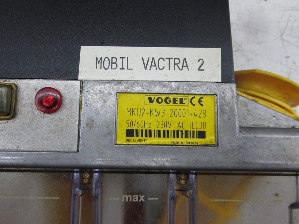 Vogel MKU2-KW3-20001+428 Oil Pump Reservoir Lubrication 230V 50/60Hz | eBay