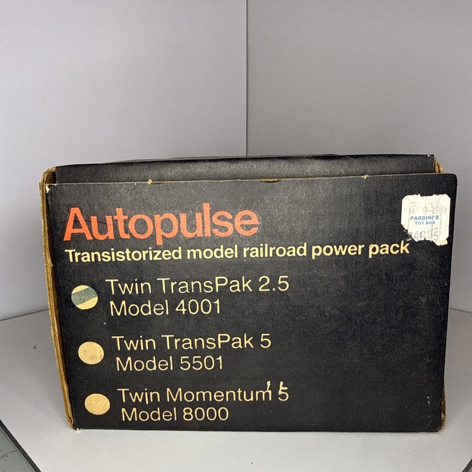 Troller Autopulse Twintranspak 2.5 Model 4001 Model Railroad ...