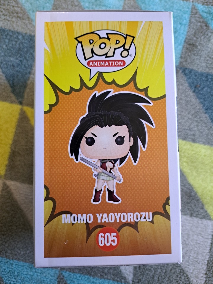 Momo Yaoyorozu Pop 605 - My Hero Academia Funko Pop! 2021 Vaulted ...