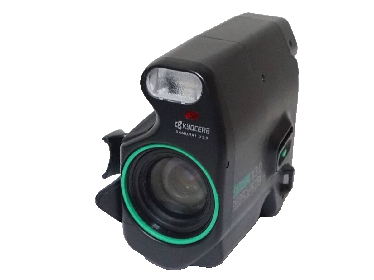 Kyocera Yashica SAMURAI x3.0 Black Half Frame Film Camera Auto Focus ...