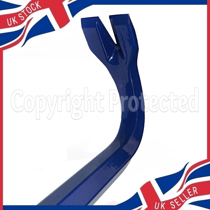 24" CROWBAR CROW WRECKING PRY BAR 600MM METAL HEAVY DUTY EN9 CARBON ...