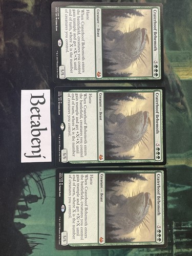 1x MTG Craterhoof Behemoth Modern Masters 2017 | eBay