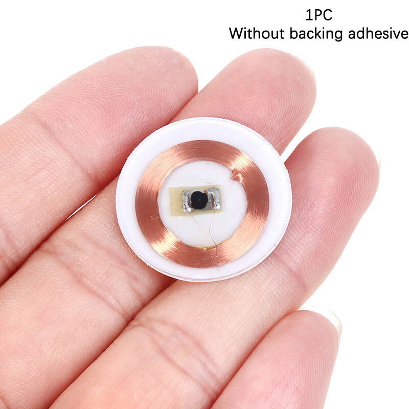 1/5PCS 25mm 125Khz Tags TK4100 Writable Stickers Proximity Cards ...