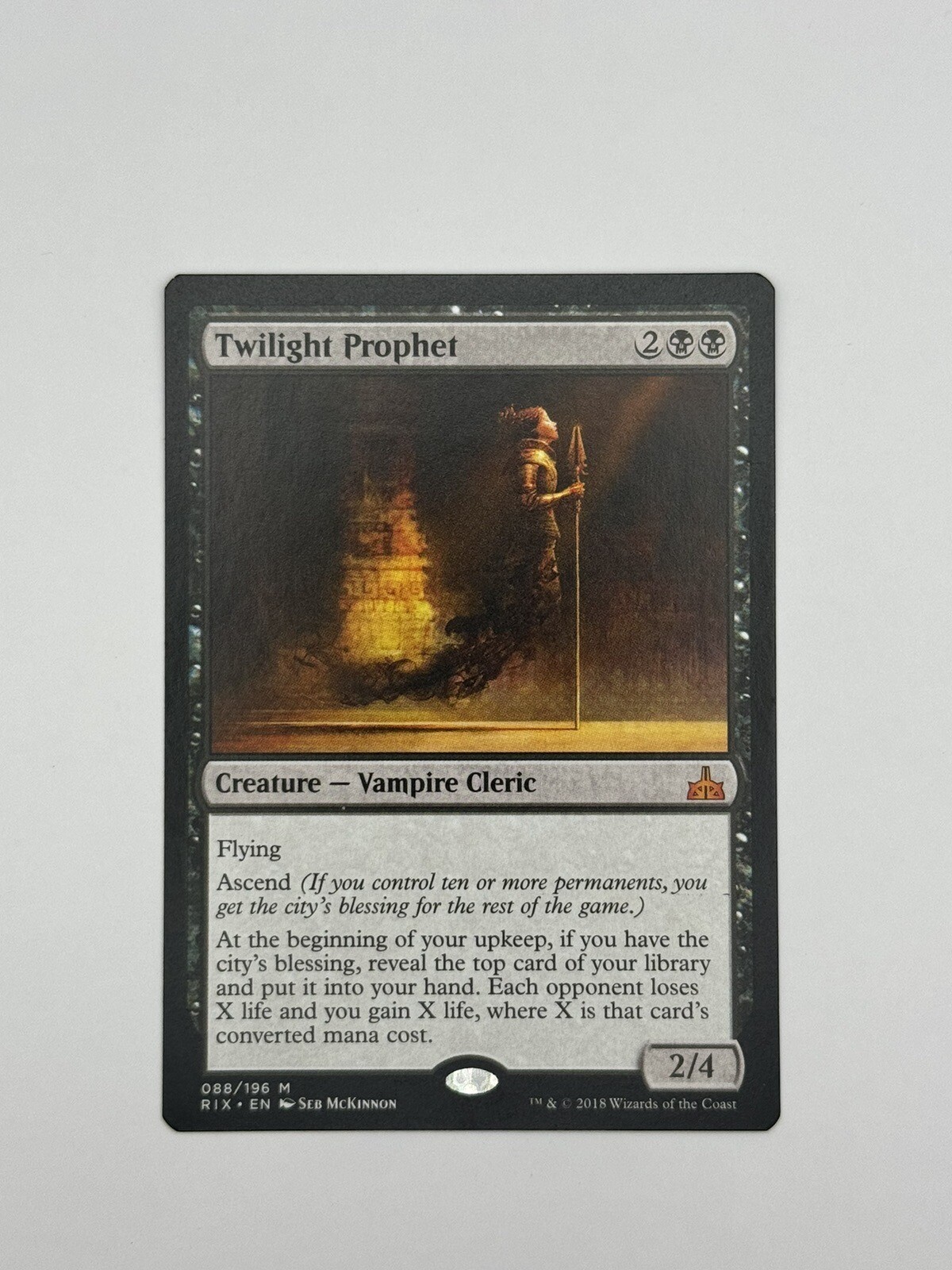 Twilight Prophet - Rivals of Ixalan 088/196 (RIX) english black | eBay