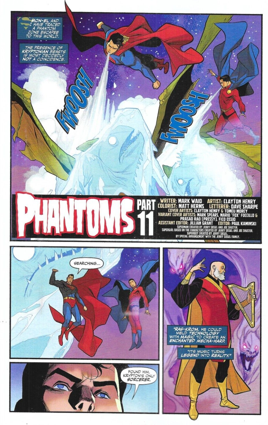 Superman Action Comics 1080 Cover B Mark Spears Card Stock Variant 2024 ...