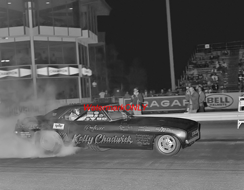 Kelly Chadwick 1969 BB Chevy Powered Chevy Camaro "NITRO" Funny Car ...