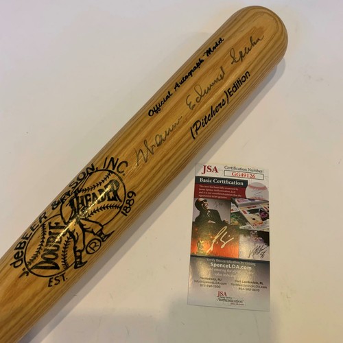 Warren Edward Spahn Full Name Signed Baseball Bat With JSA COA | eBay