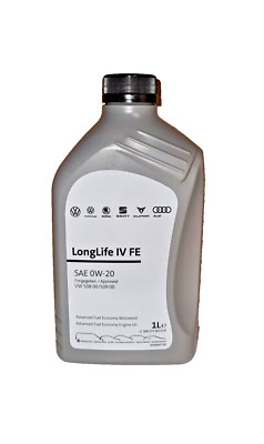 GENUINE VOLKSWAGEN 0W20 ENGINE OIL 1L TOP UP BOTTLE - 508/509 ...