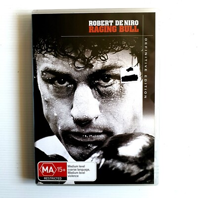 Raging Bull DVD 2005 Sports Drama, Boxing, Robert De Niro Region 4 VGC ...