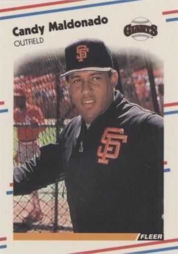 1988 Fleer Classic Miniatures - Candy Maldonado #118 for sale online | eBay