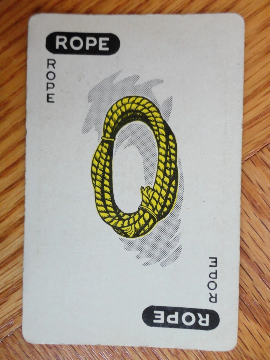 Rope Board Game Clue Cards