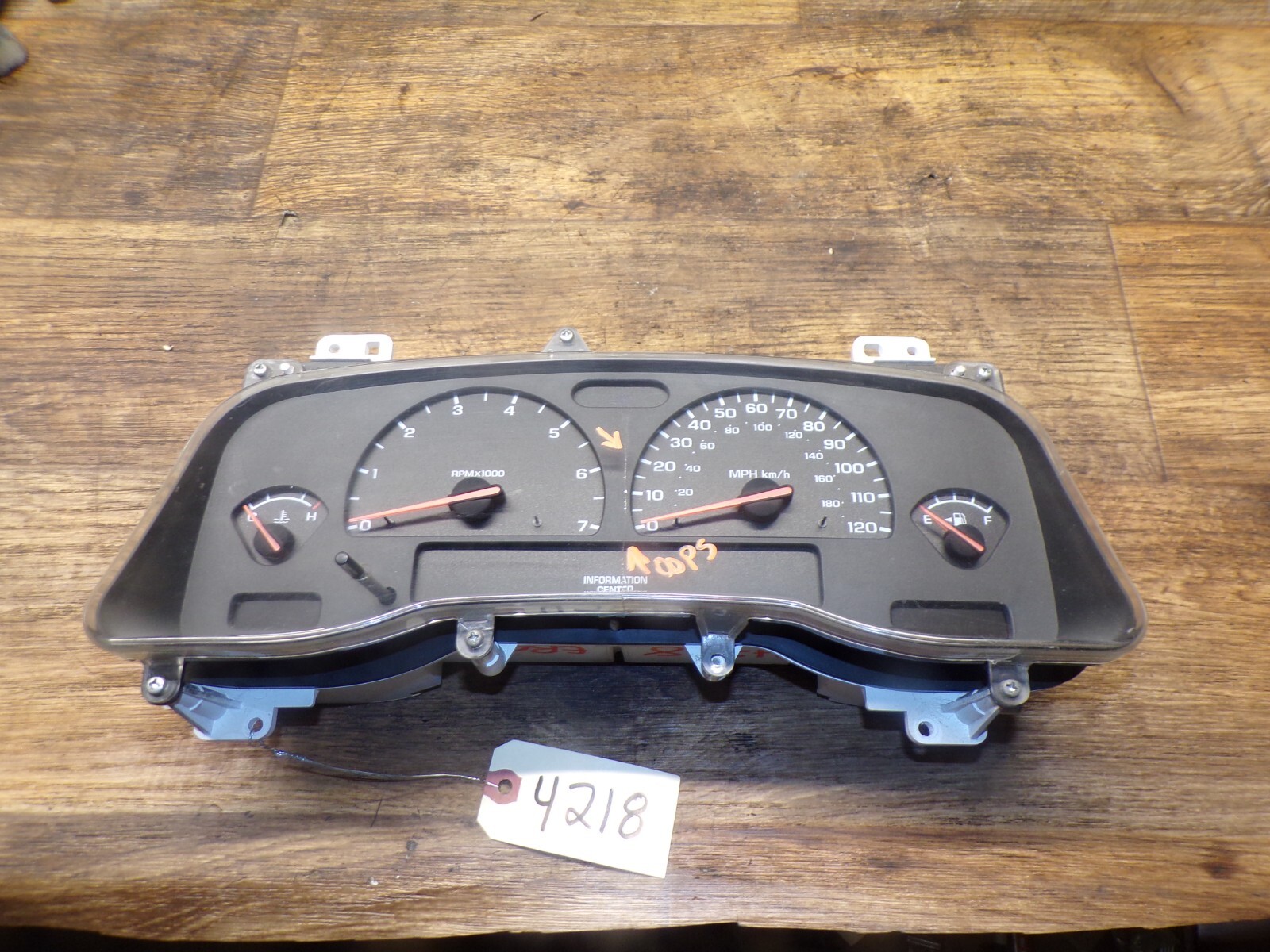 03 2003 DODGE DURANGO *193k MILES* SPEEDOMETER INSTRUMENT CLUSTER GAUGE ...