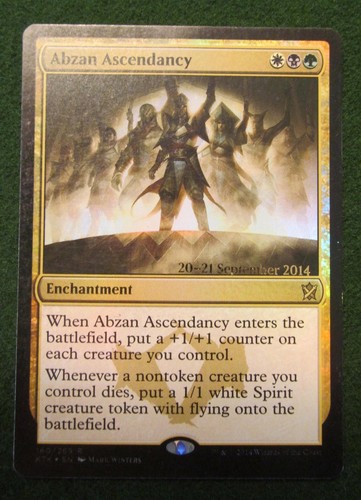 Abzan Ascendancy - foil prerelease from Khans | eBay