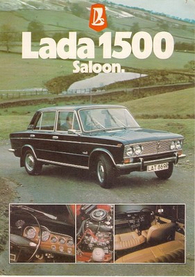 Lada 1500 Saloon 1976-77 UK Market Single Sheet Sales Brochure | eBay UK