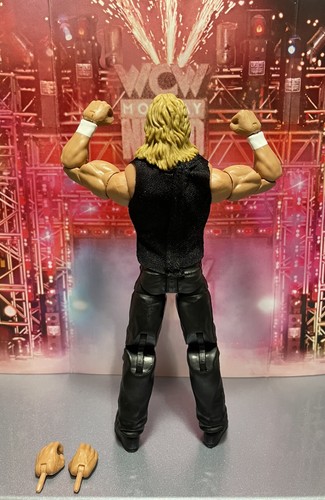 Mattel WWE Elite Monday Night Wars Lex Luger BAF NWO Wolfpac Build-a ...