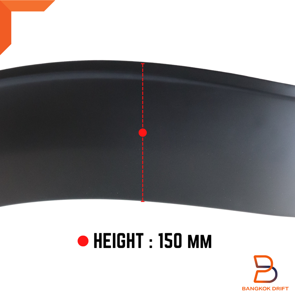 2022-2024 Ford Ranger P703 PY Raptor Style Fender Flares Arch Fit Front ...