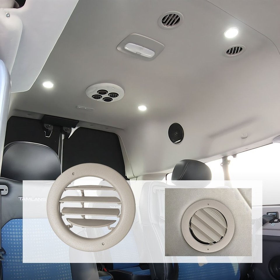 2pcs Roof Air Vent Louvre Overhead Vent For 2015-2025 Ford Transit YC3Z ...