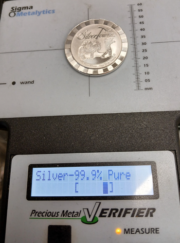 Silver Towne 1 oz .999 Silver Round Poker Chip Style Stacker Coin TP ...