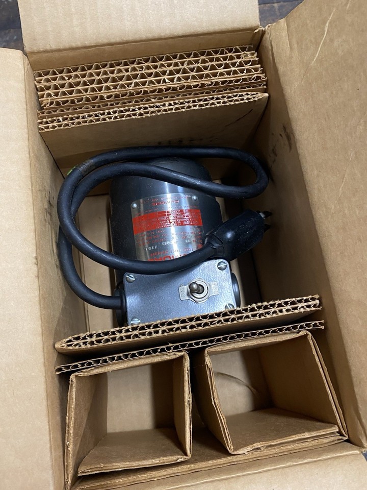 Dumore Cat No. 11 Tool Grinder Motor 1/5 HP NEW NOS | eBay